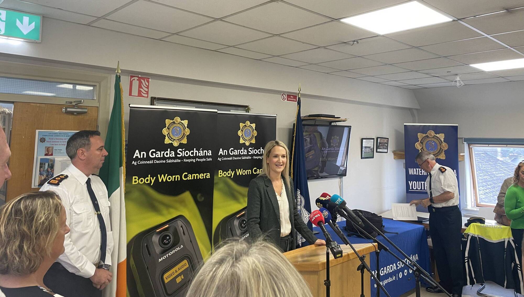 Garda body-worn cameras launched in Waterford City - News - Waterford ...