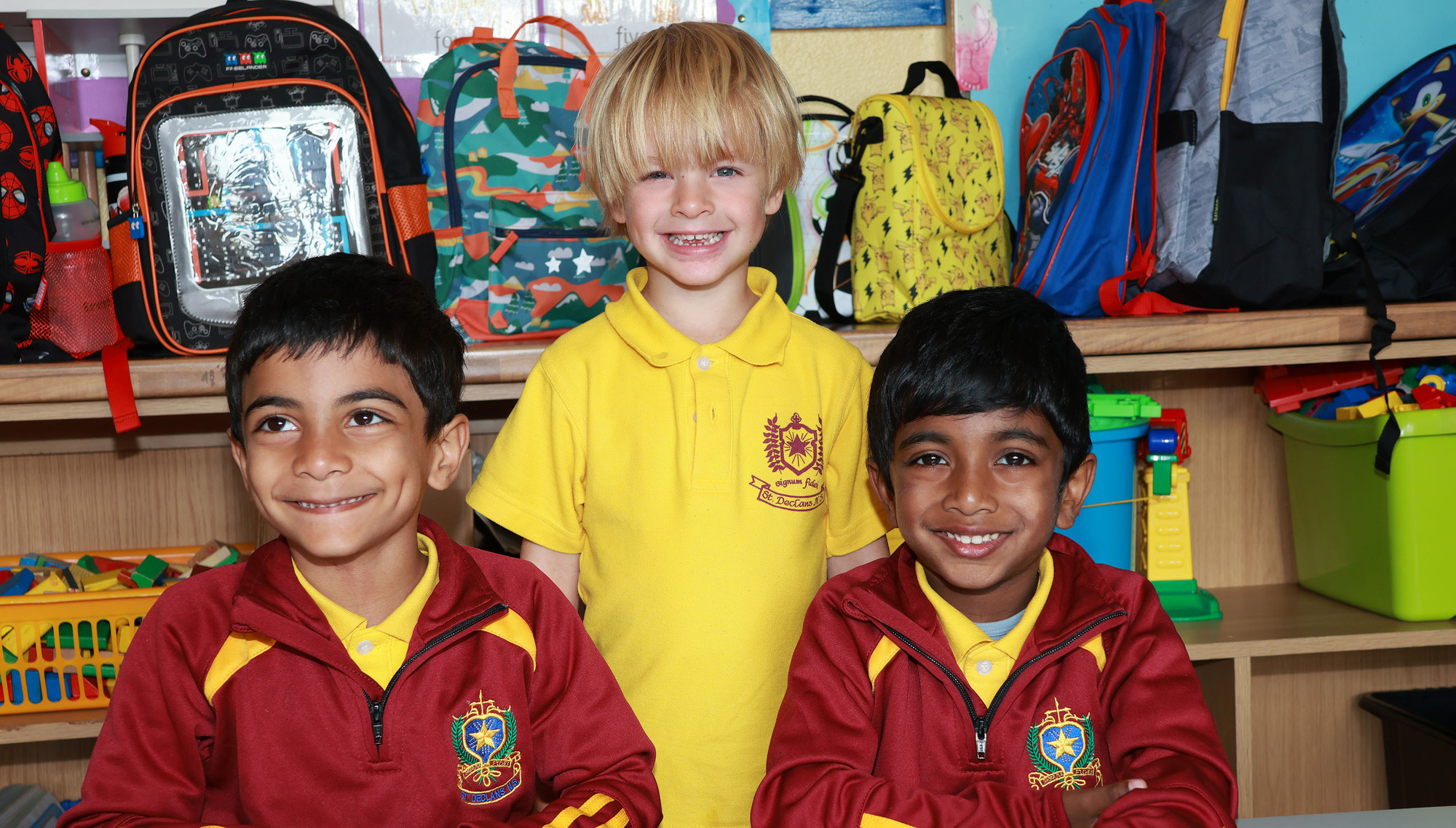 First day smiles at St Declan's National School - News - Waterford News ...