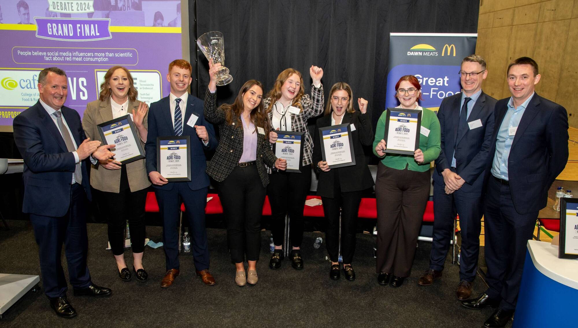 SETU win yet another Great Agri-Food Debate - Homepage - Waterford News ...