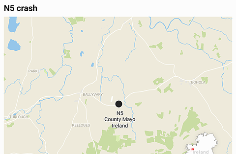 Man in 90s dies following crash in Co Mayo - Homepage - Waterford News ...