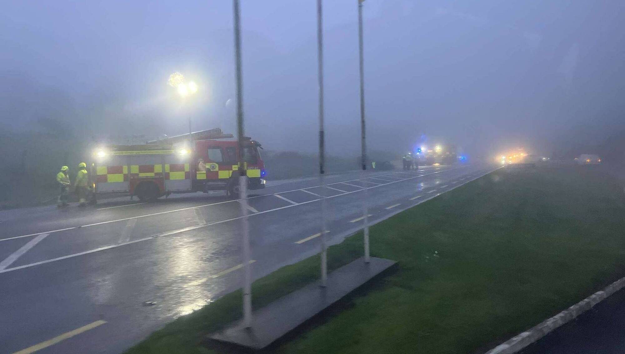 Emergency services at scene of accident on N25 between Waterford and ...