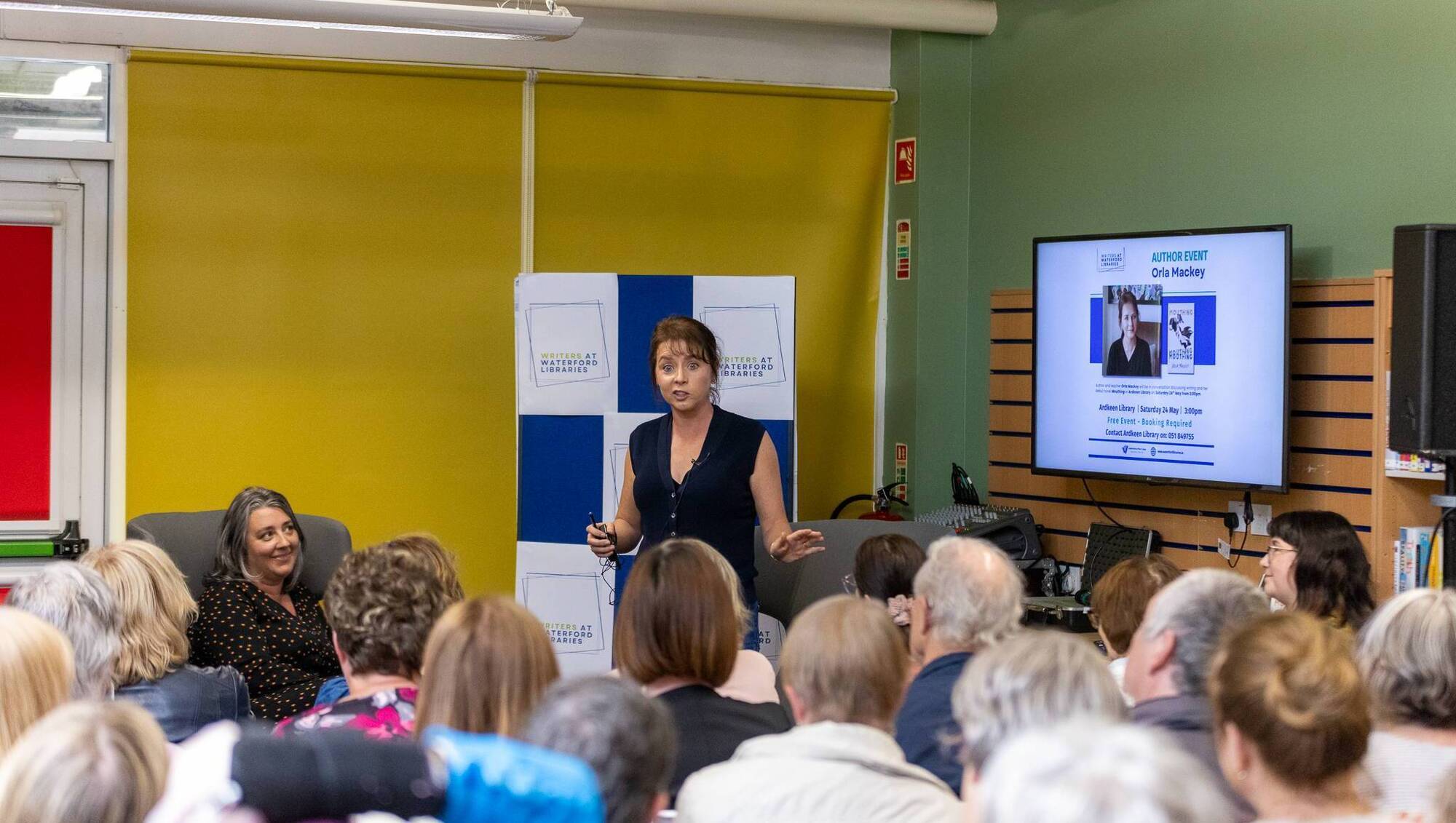 Author Orla Mackey welcomed at Ardkeen Library - News - Waterford News ...