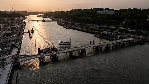 New sustainable transport bridge installed in Waterford City - Homepage ...